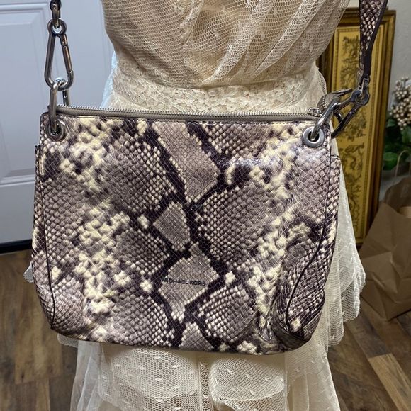 Michael Kors | Bags | Michaelkors Python Embossed Hobopurse | Poshmark